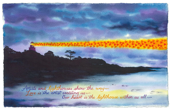 Lighthouse – Kate Burness Art